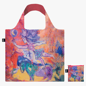 Loqi Tote Bag with Zip Pouch - MARC CHAGALL The Circus - Modern Tourist Guelph