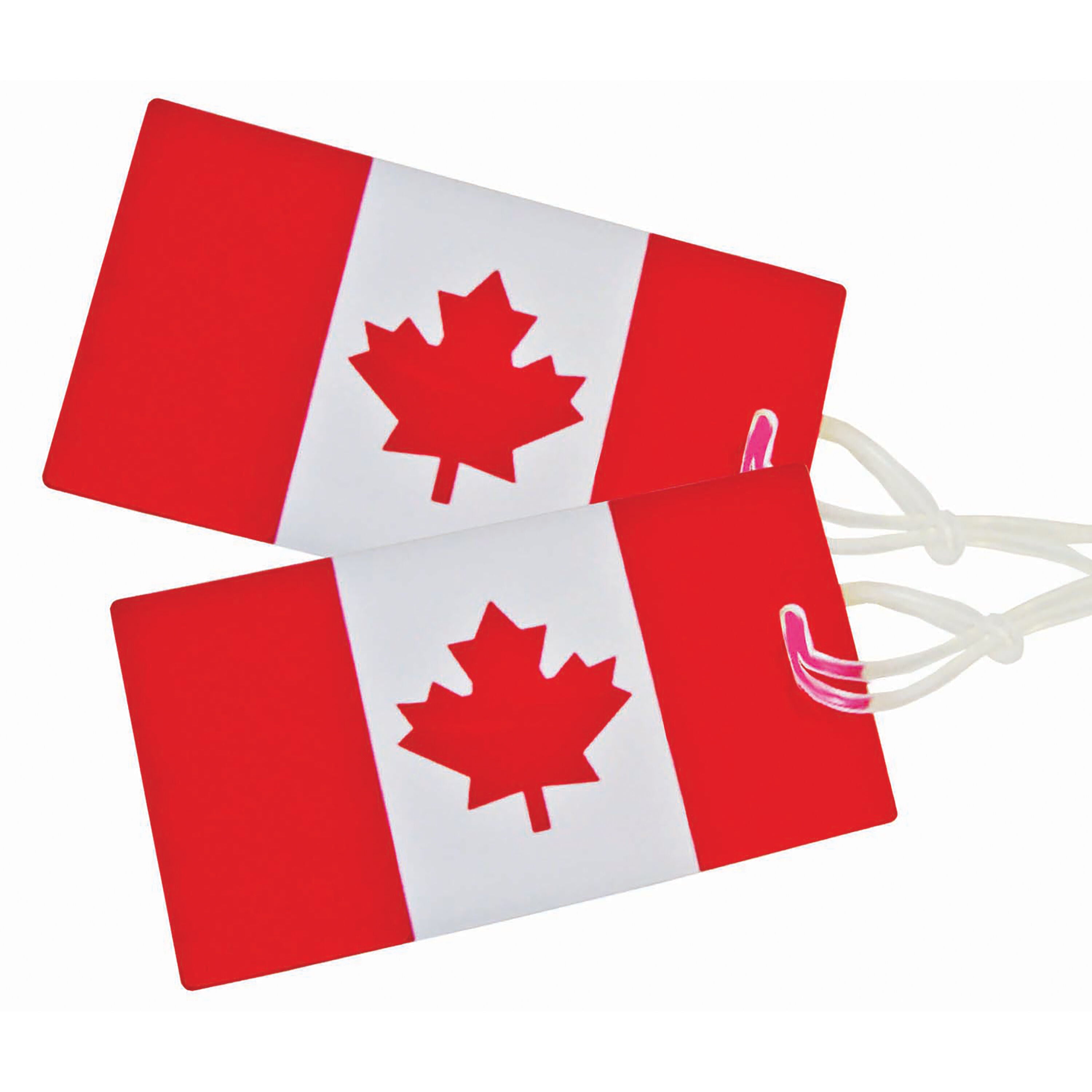 Samsonite 2 Pack Canadian Flag Luggage ID Tags - Modern Tourist Guelph